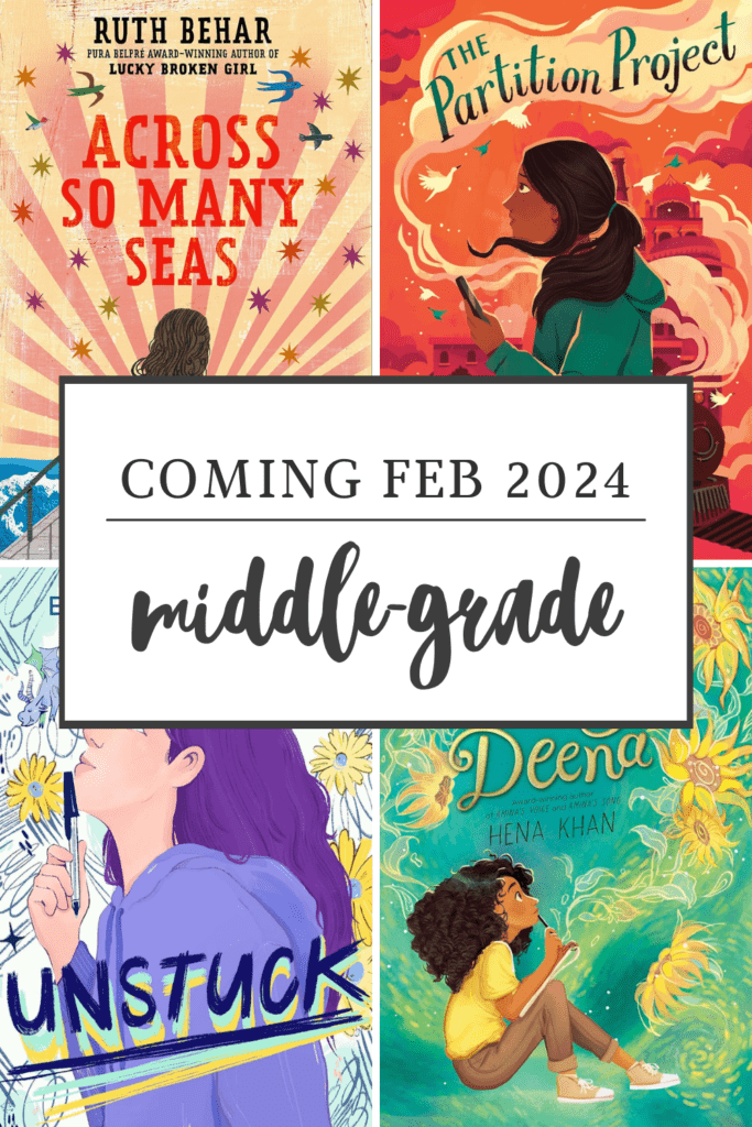 New Middle-Grade Books Publishing FEB 2024 - Beaches and Reads